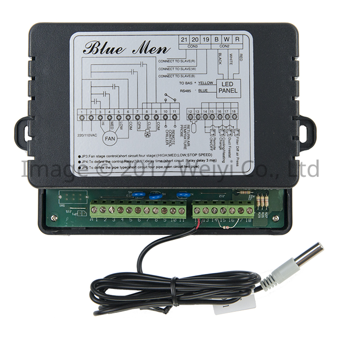 Embed 小型送風機用 溫度數位控制器 ECF1405404 Blue Men – 維一企業有限公司