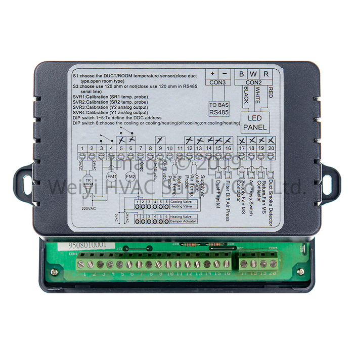 Embed 空調箱、預冷空調箱用溫度數位控制器 FH-111-A – 維一企業有限公司