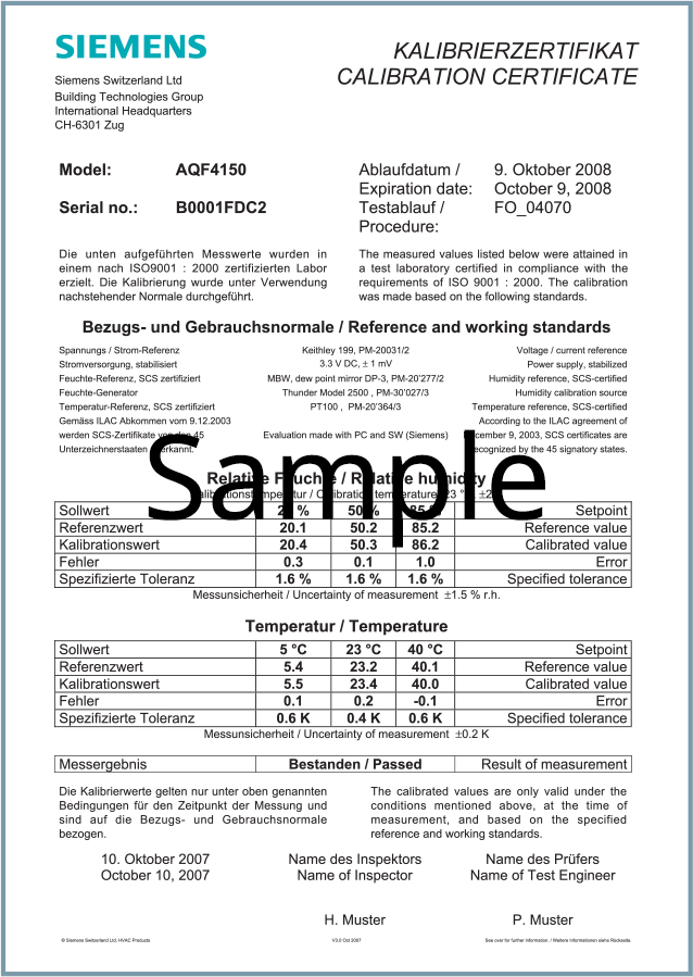 西門子 QFA41系列 高精度室內型溫濕度感測器 Siemens Symaro Room sensors for r.h. and ...